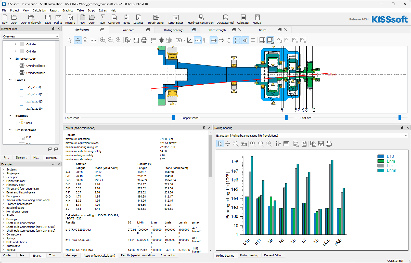 Shafts and bearings – KISSsoft AG